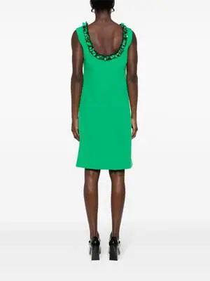 P.a.r.o.s.h Sequin-embellished Column Dress - Green