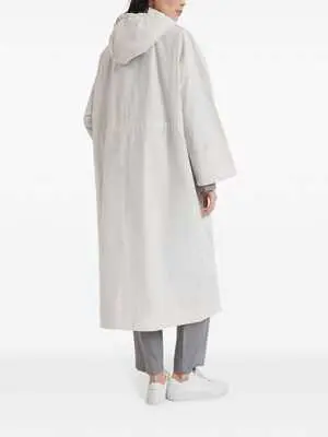 Brunello Cucinelli Single-breasted Hooded Coat