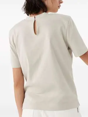 Brunello Cucinelli Monili-chain Cotton T-shirt