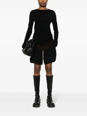 Rick Owens Drawstring-waist Shorts