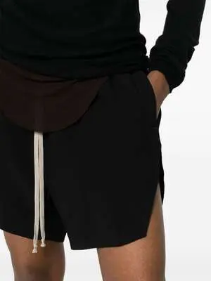 Rick Owens Drawstring-waist Shorts