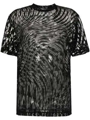 Mugler Short Sleeve T-shirts For Women