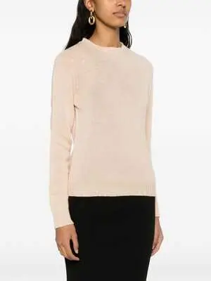 Fabiana Filippi Crew-neck Cashmere Jumper - Orange