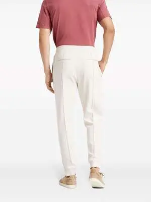 Brunello Cucinelli Drawstring-waist Tapered Track Trousers