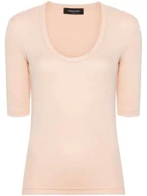 Fabiana Filippi Beaded Trim Top