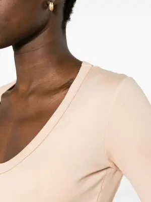 Fabiana Filippi Beaded Trim Top