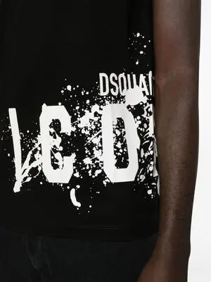 Dsquared2 Icon-print Cotton T-shirt