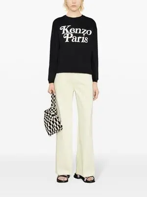 Kenzo X Verdy Flocked-logo Sweatshirt