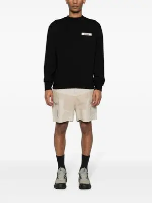 Jacquemus Le Sweatshirt Gros Grain Top - Black