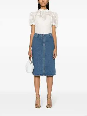 Zimmermann Matchmaker Lift Off Appliquéd Blouse