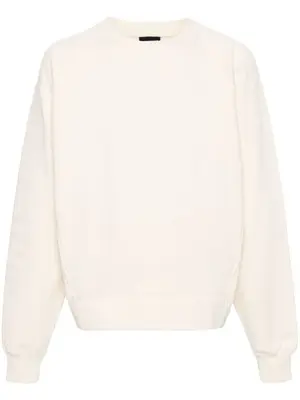 Jacquemus Le Sweatshirt Typo Top - Neutrals