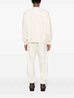 Jacquemus Le Sweatshirt Typo Top - Neutrals