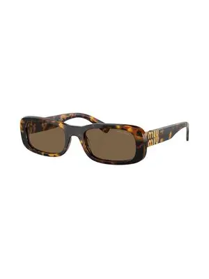 Miu Miu Rectangle-frame Sunglasses