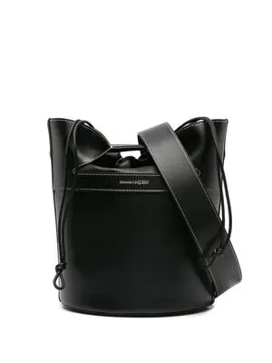 Alexander Mcqueen Textured Bucket Bags