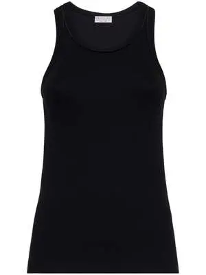 BRUNELLO CUCINELLI Brunello Cucinelli Fine-Ribbed Tank Top