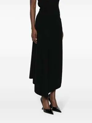 Gauge81 Ribbed Asymmetric Skirt