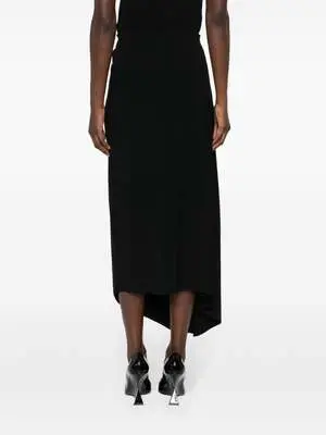 Gauge81 Ribbed Asymmetric Skirt