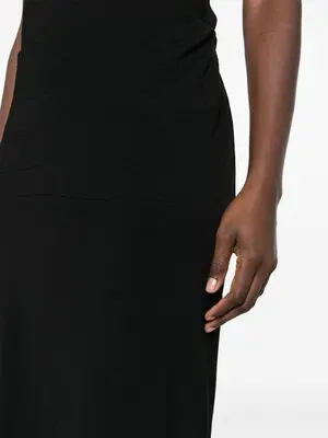 Gauge81 Ribbed Asymmetric Skirt