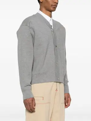 Jacquemus Le Cardigan Boutonné Jacket - Grey