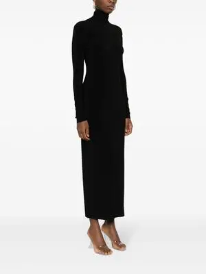Norma Kamali Side-slit Maxi Dress