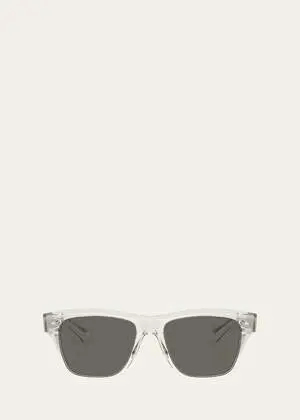 Oliver Spencer Oliver Peoples Acetate Square Frame Sunglasses Grey