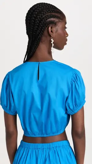Playa Lucila Crew Top - Blue