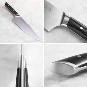 CANGSHAN Helena Series 12 Piece Knife Block Set - Black