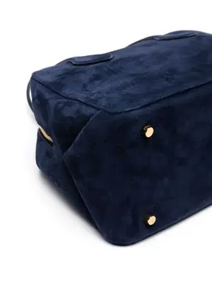 Khaite The Medium Maeve Suede Tote Bag