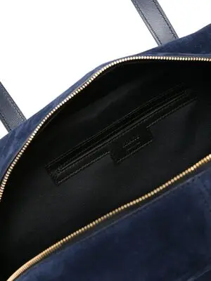 Khaite The Medium Maeve Suede Tote Bag