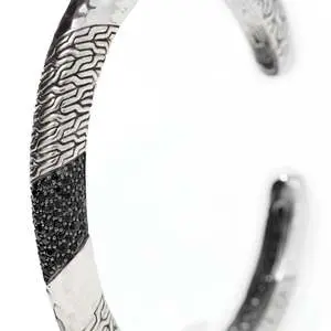 John Hardy Classic Chain Hammered Kick Cuff Bracelet