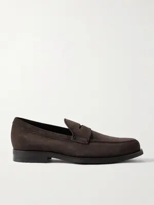 TOD'S Suede Loafers