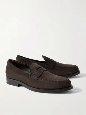 TOD'S Suede Loafers