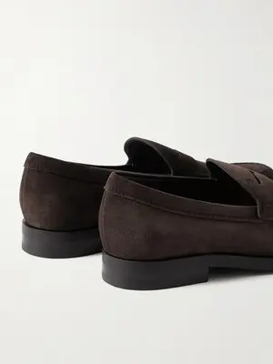 TOD'S Suede Loafers