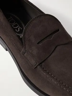 TOD'S Suede Loafers