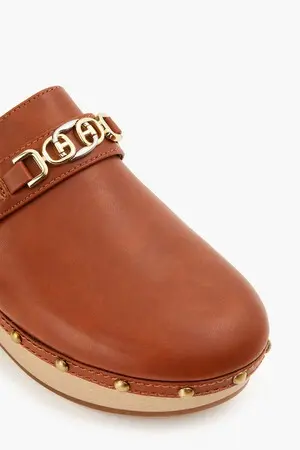 Sam Edelman Kaye Embellished Leather Clogs