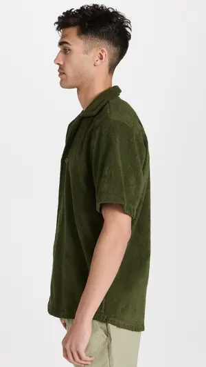 Oas Cuba Terry Shirt - Army
