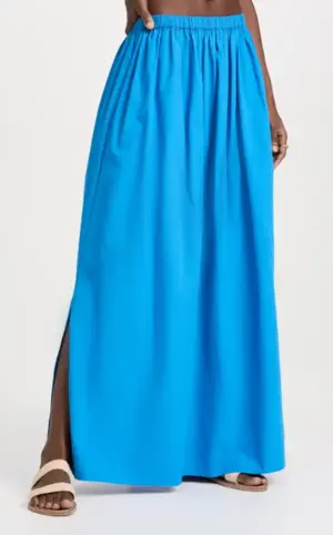 Playa Lucila Maxi Skirt Blue