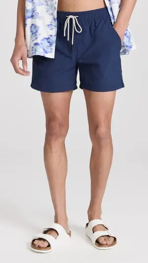 Oas Nylon Swim Shorts 5 - Navy