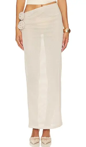 Lioness Soul Mate Maxi Skirt - Cream
