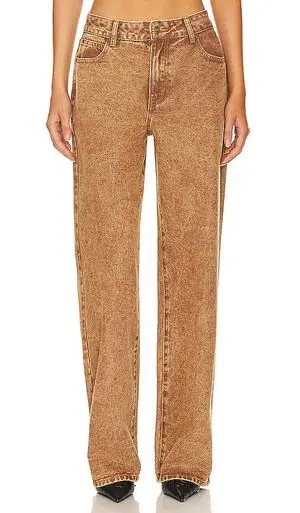 Lioness Top Model Wide Leg In Brown