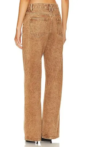 Lioness Top Model Wide Leg In Brown