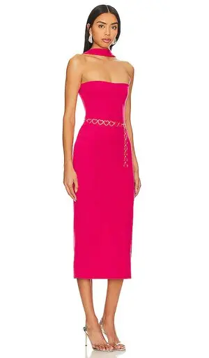 LOVERS AND FRIENDS Dominique Midi Dress