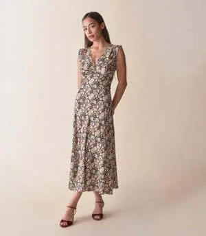 DEn Tahlia Maxi Dress - Arbor Floral | Editorialist