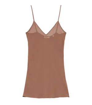 DÔEN Short Slip Dress - Carob