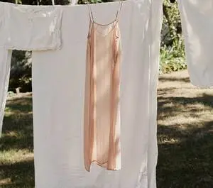 DÔEN Long Slip Dress - Conch