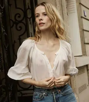 DÔEN Jiana Blouse - Salt