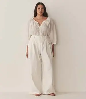 DÔEN Jiana Blouse - Salt