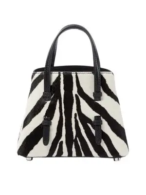 Alaïa Mina Calf Hair Tote Bag