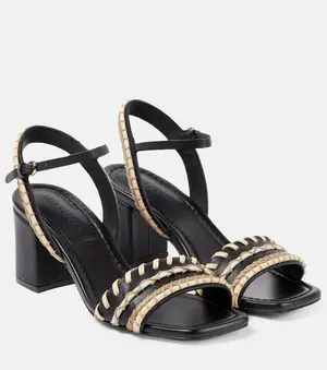 Ulla Johnson Gold Tone Sandals For Women
