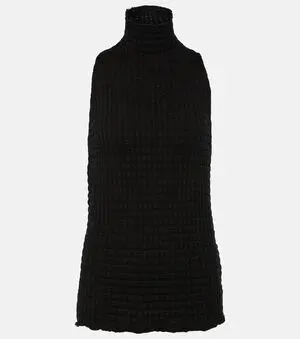 JIL SANDER Frayed Cotton Top